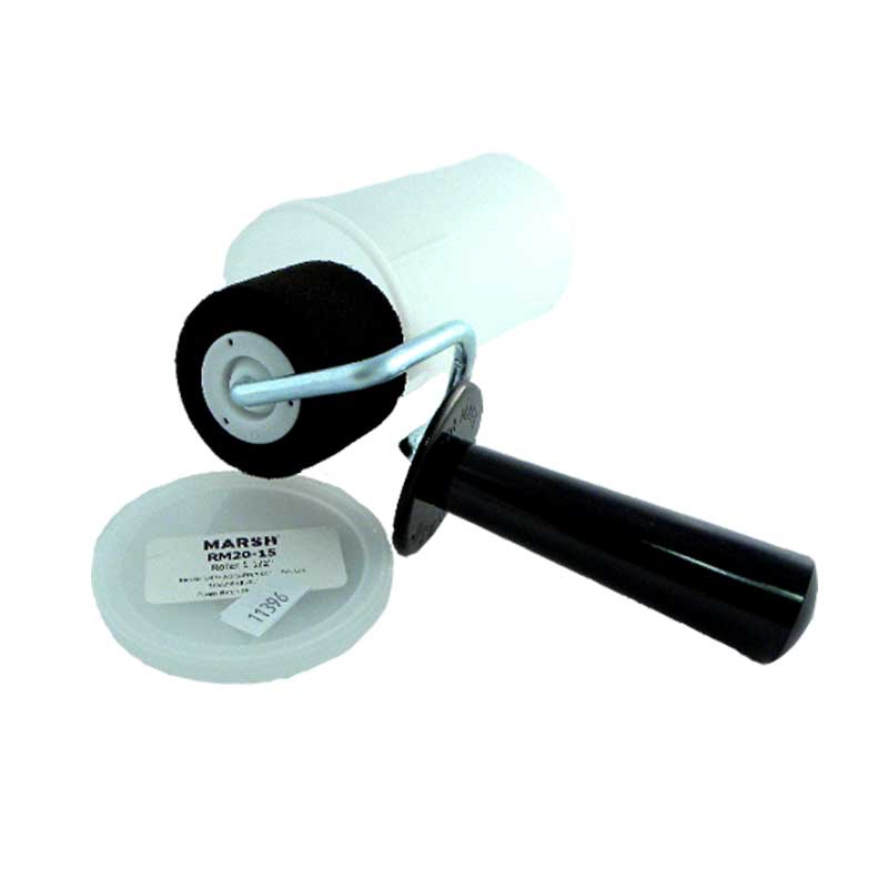 Marsh Rolmark 3" Roller | For stenciling & marking • Use with ink pad