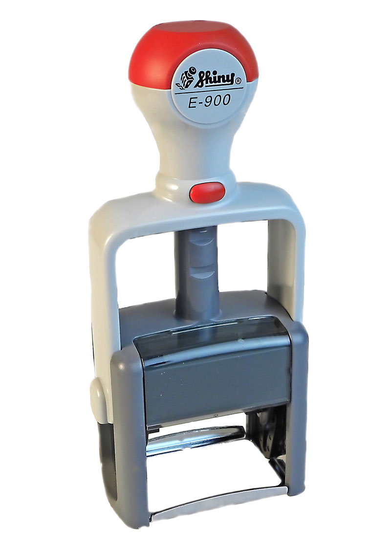 Shiny E-900 Essential Plain Self Inking Stamp | Home & Office
