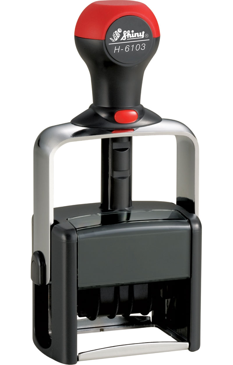 Shiny HM-6103 Heavy Metal Date Stamp | Heavy Duty Dater