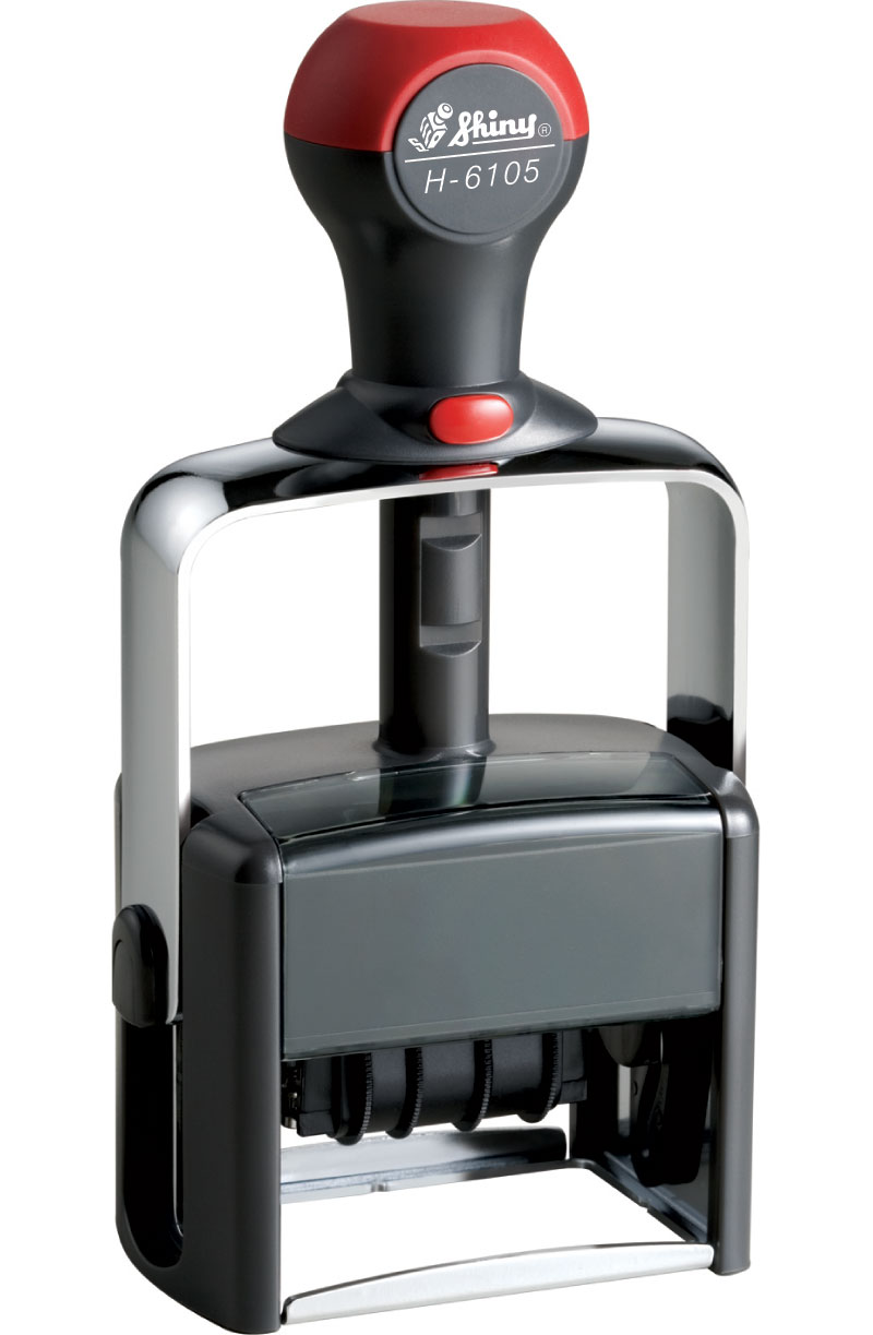 Shiny HM-6105 Heavy Metal Date Stamp | Heavy Duty Dater