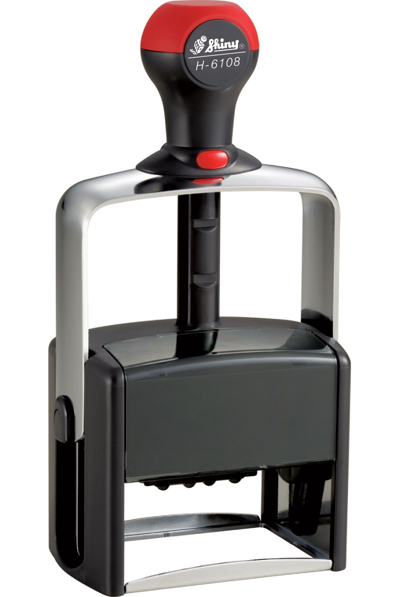 Shiny HM-6108 Heavy Metal Date Stamp | Heavy Duty Dater