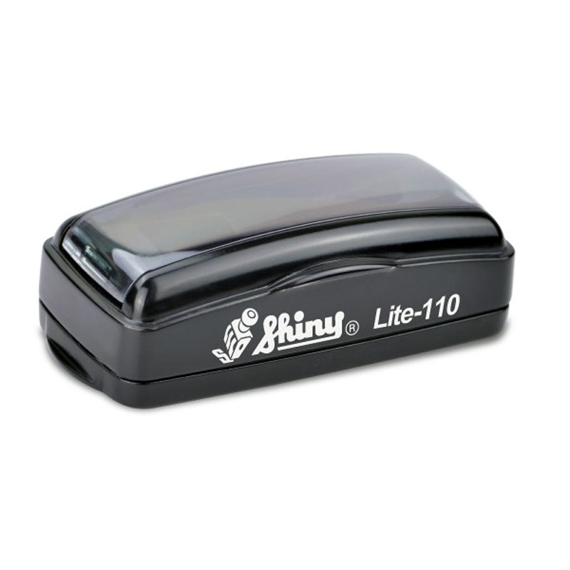 Shiny Premier LI-110 Black Pre-inked Pocket Stamps - you choose ink color!