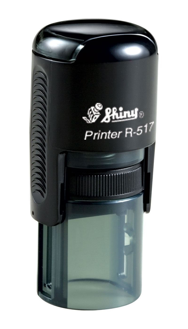 Buy Shiny round R-512 self-inking hand stamp from Indiana Stamp ...