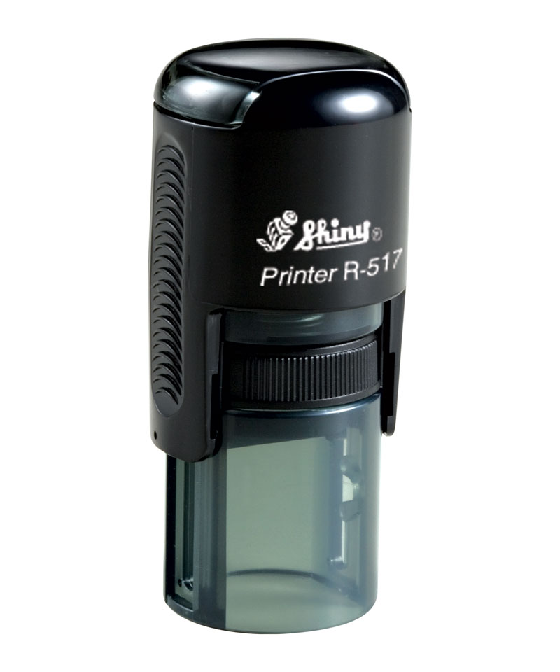 Buy Shiny round R-517 self-inking hand stamps from Indiana Stamp ...