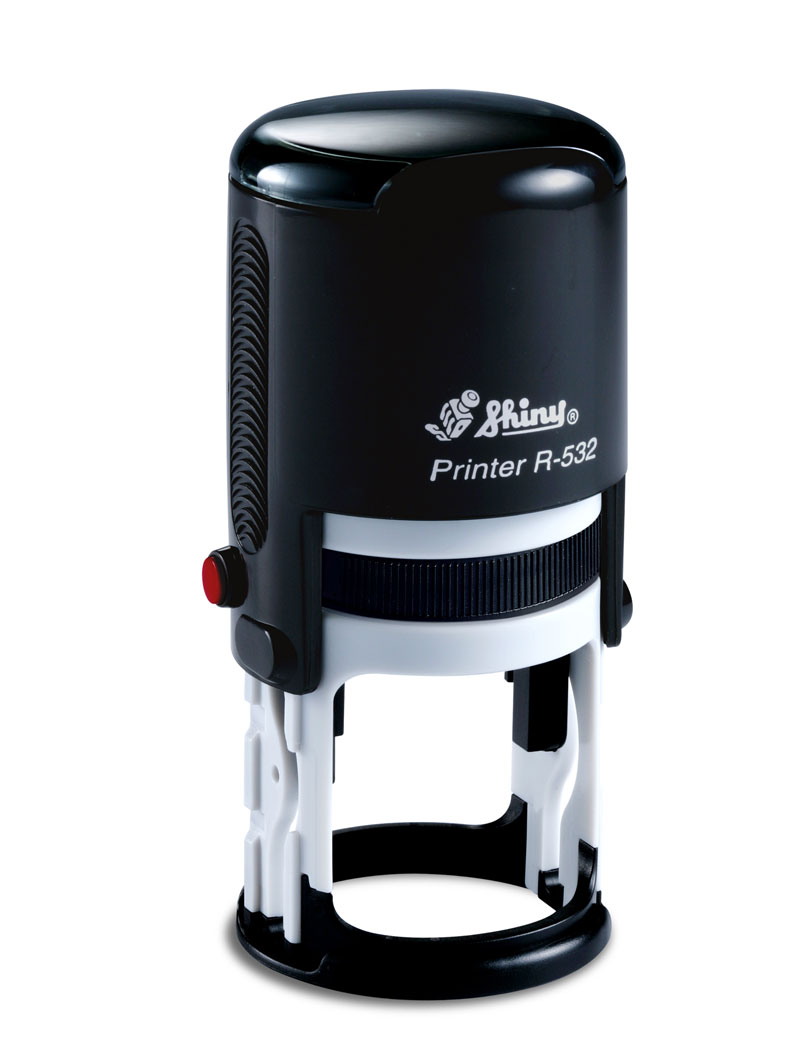 Buy Shiny round R-532 self-inking hand stamps from Indiana Stamp ...