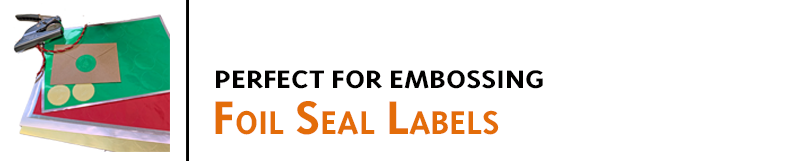 Foil Seal Labels | For Embossing on Documents & Awards