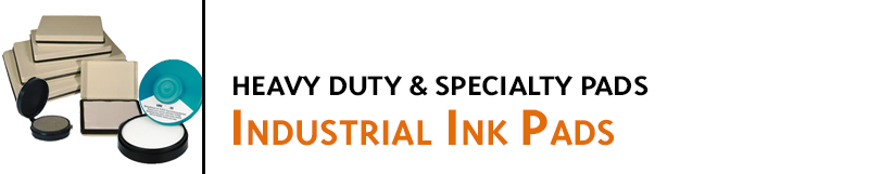 Industrial Stamp Pads for any ink and any industry.