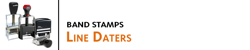 Self-Inking Line Daters | Easily Print & Change Dates